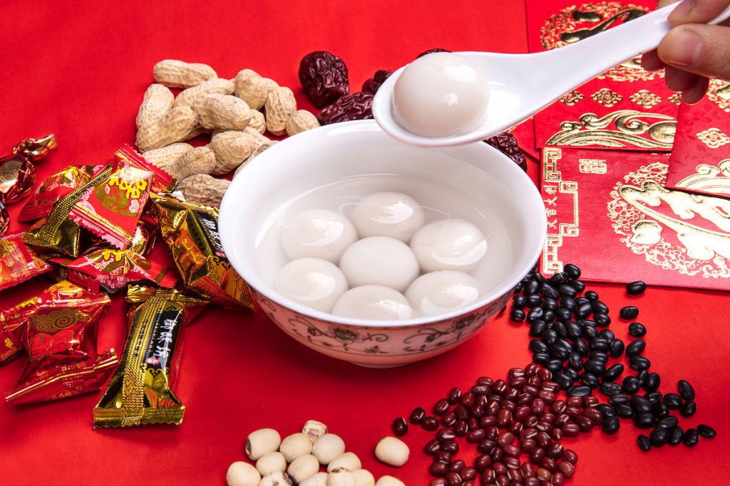 Tang Yuan ♨ Tang Yuan Mit Sesampaste, Rezept — Ting Ting's Nest